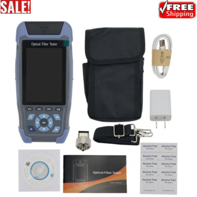 Multifunction OTDR Optical Time Domain Reflectometer Fiber Tester OPM ...