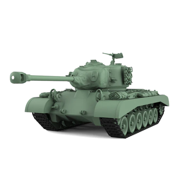 SSMODEL 1/76 OO Scale Military Model Kit US T26E5 M26 Pershing Heavy ...
