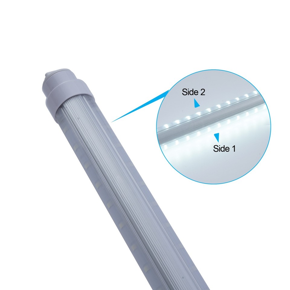 6 PACK 7FT 60W Led Tube R17D T12/HO/RDC Base F84T12/D/HO For Double ...