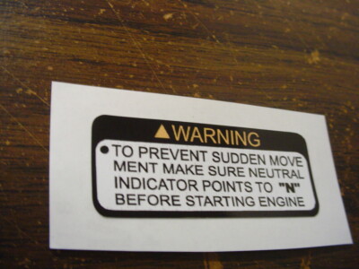 SUDDEN MOVEMENT EMBLEM ATC70 FRAME (D7137) | eBay