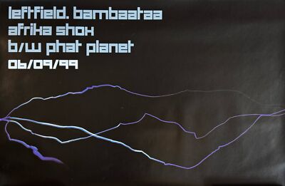 Leftfield Bambaataa - 1999 - 51x76cm - Poster | eBay