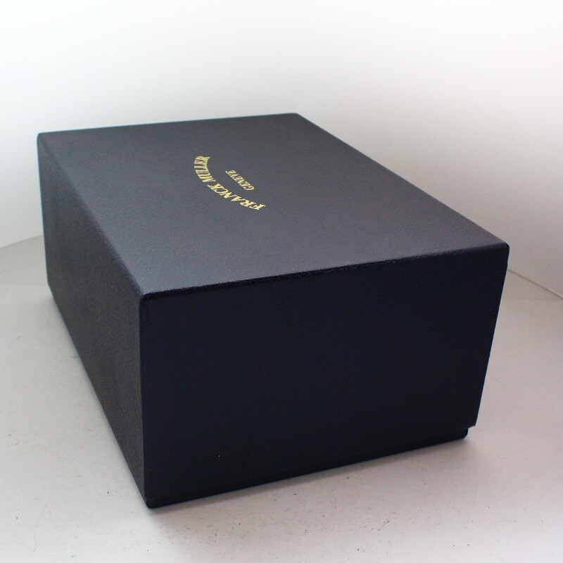 Franck Muller Geneve Genuine Large Blue Vintage Outer Watch Box | eBay