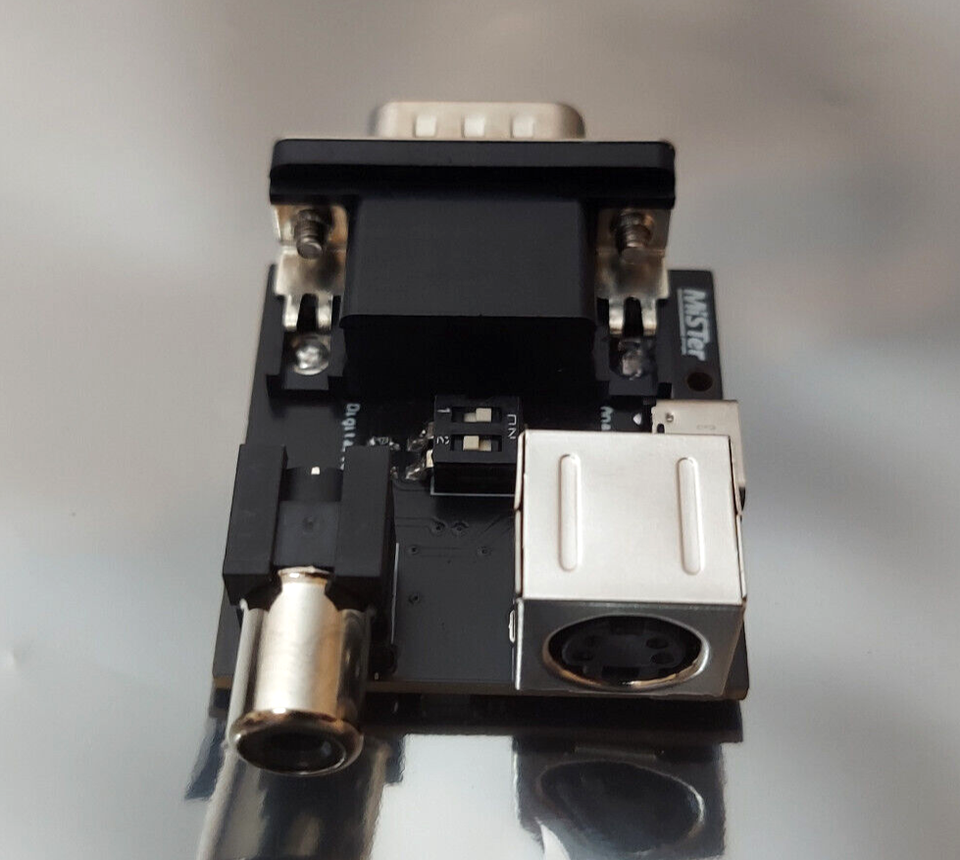 MiSTer FPGA Active Y/C Composite and S-Video Adapter w/ Case | eBay