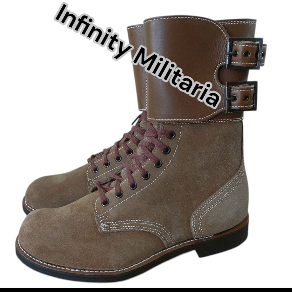 WW2 US Army Roughout Ankle Service Boot With 2 Buckles. US Army Boot ...
