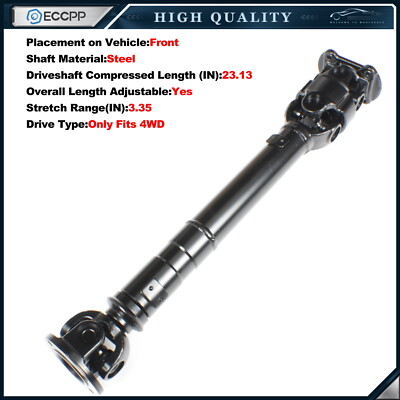 For Land Rover Front Drive Shaft Driveshaft Discovery 2 II 1999-2004 ...
