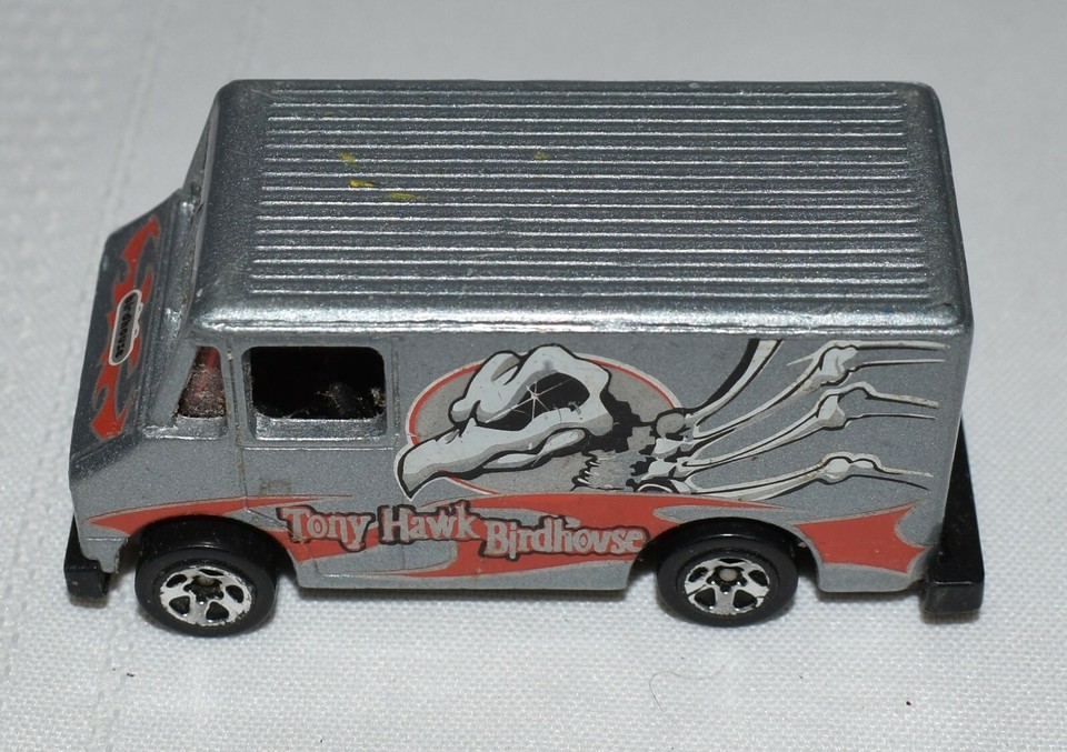 1988 Hot Wheels Silver Tony Hawk Birdhouse Van, Made in Thailand | eBay