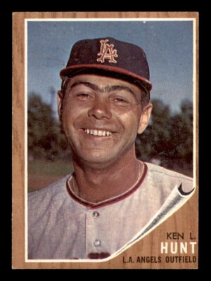 1962 Topps Baseball #68 Ken L. Hunt EX *e3 | eBay