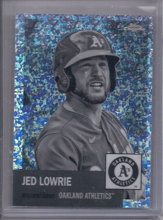 2022 Topps Chrome Platinum Black and White Mini Diamond Refractor Jed ...