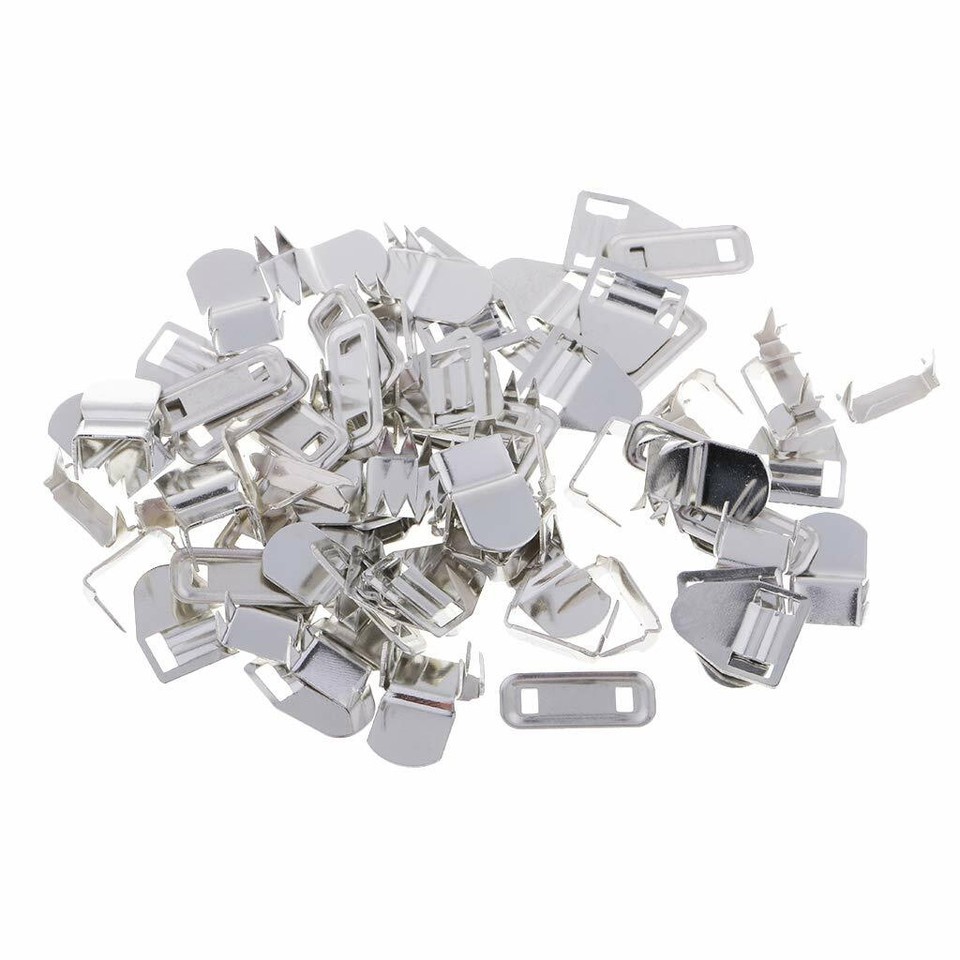 Non-Sew Sets on Clasp Trouser Hook and Bar Closures for Clothing ...