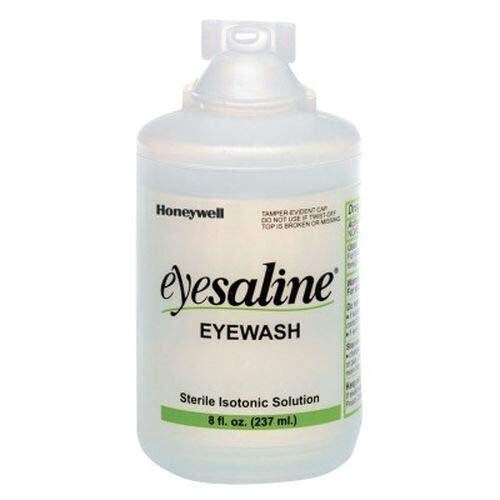 Honeywell Eyewash Eyesaline Wall Station Refill 2 Bottles 8 oz =16 oz ...