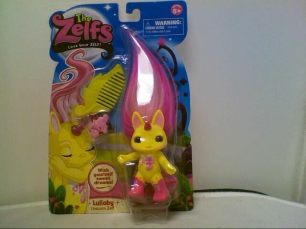 The Zelfs Lullaby Unicorn Zelf Yellow Medium Series 3 Season Moose Toys ...