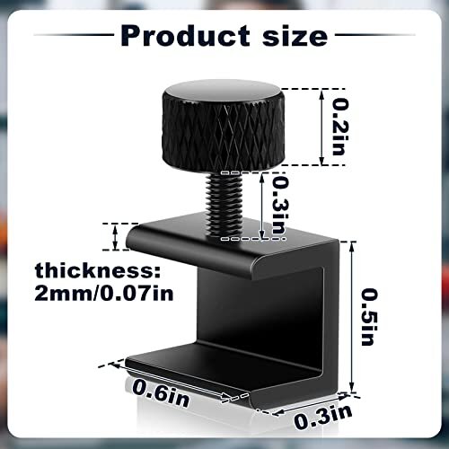 3D Printer Glass Bed Clips Clamps Adjustable Fixed Compatible with ...