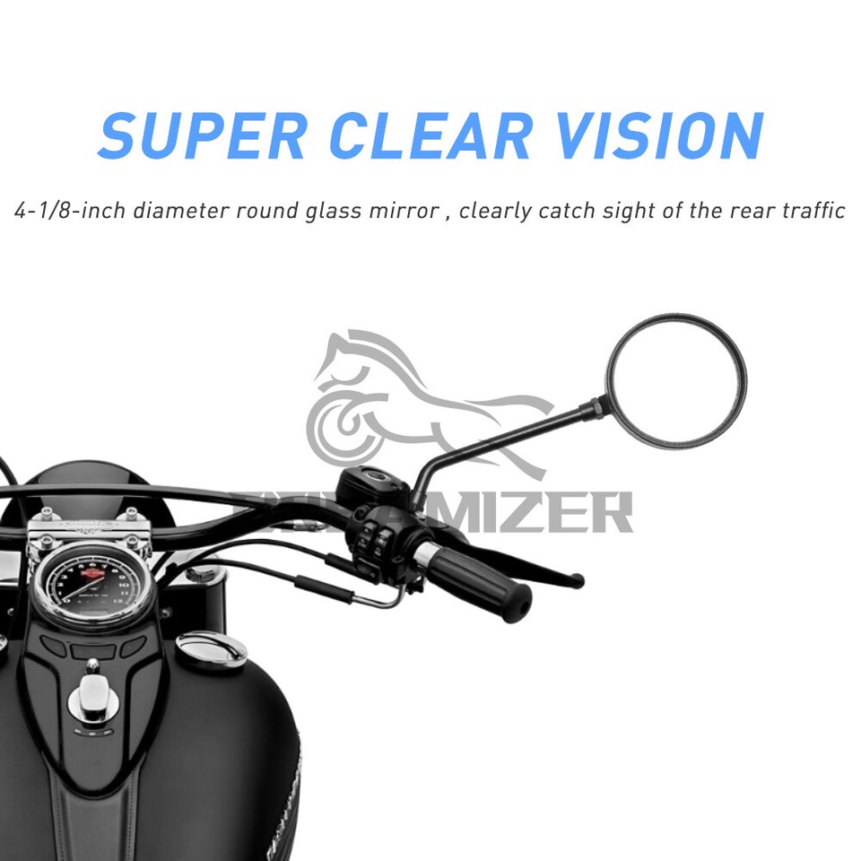 For Honda M10/M8 Motorcycle Rear View Side Mirrors Z50J1/JZ ST50 ST70 ...