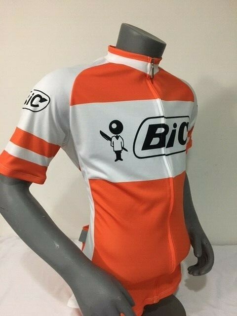 BIC BIKE JERSEY RETRO VINTAGE BIKES SHIRT SIZE XL COOL BIKE JERSEY ...