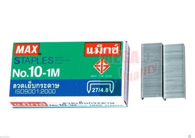 Max Staples No.10-1M 5mm Mini 1000 Staples ISO9001:2000 for Home ...