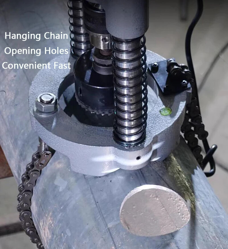 Fire Hose Electric Drilling Machine Steel Pipe Cutting Machine Grooving ...