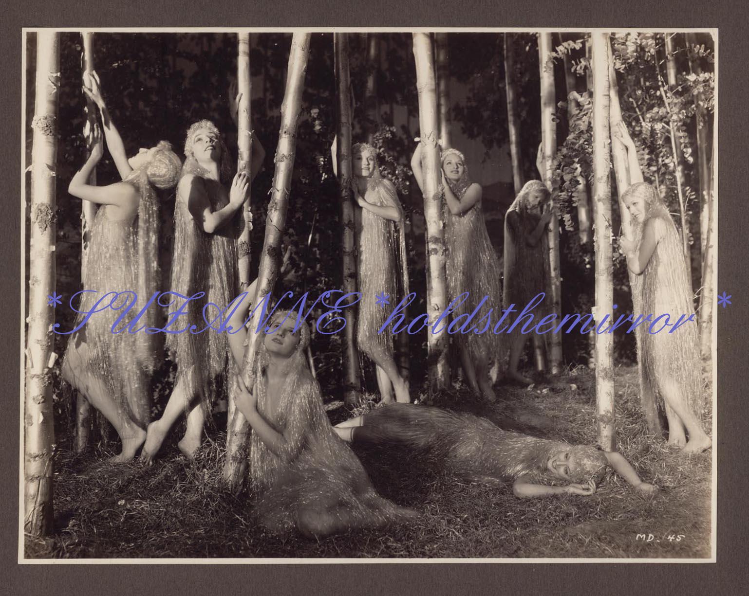 RARE 1930s MIDSUMMER NIGHT'S DREAM BEAUTIFUL NYMPHS SHAKESPEARE PHOTO ...