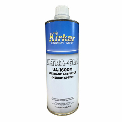 1 Quart Kirker Ultra Glo Urethane Medium Speed Car Paint Activator UA ...