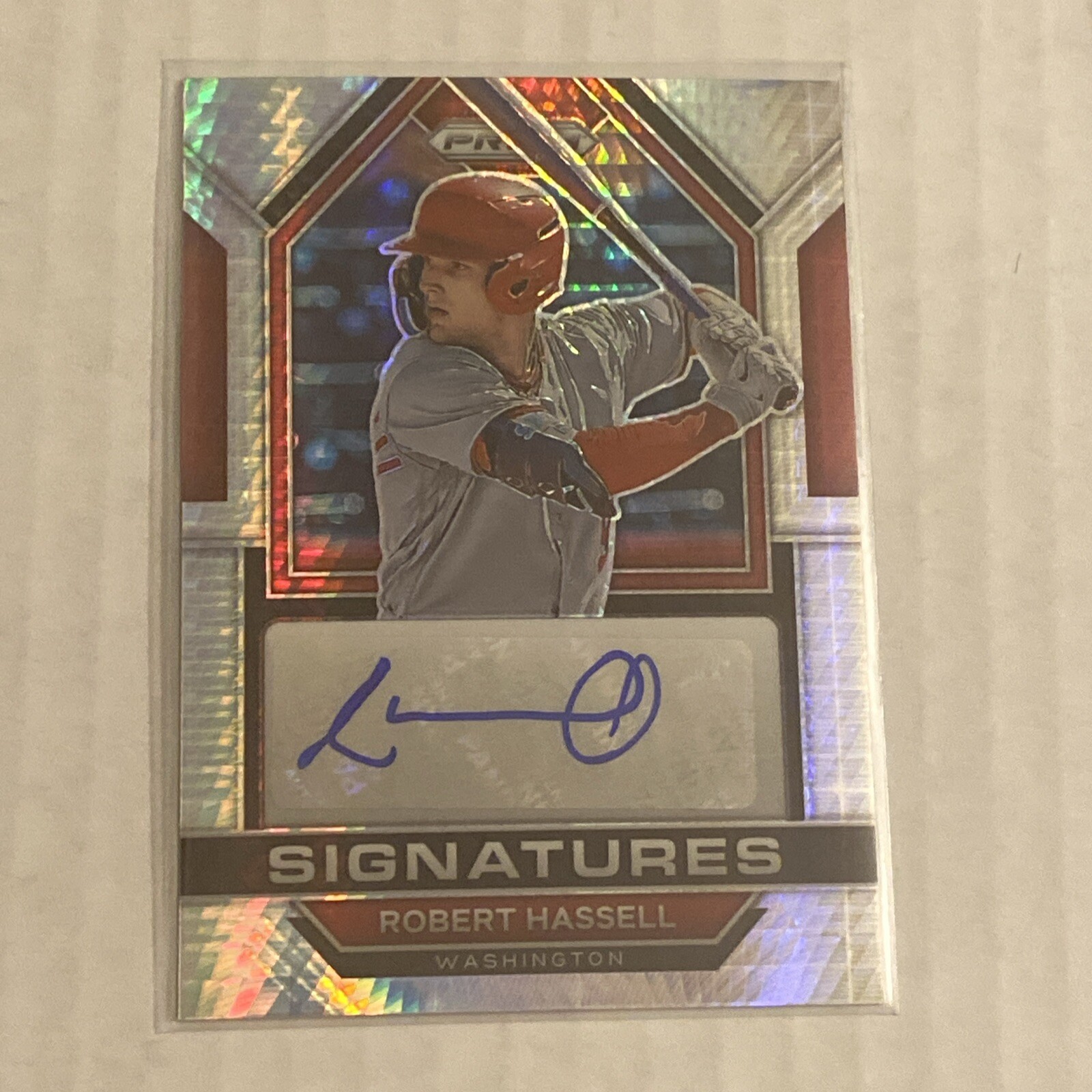 2023 Prizm Robert Hassell Prospect Auto Autograph Hyper Prizm | eBay