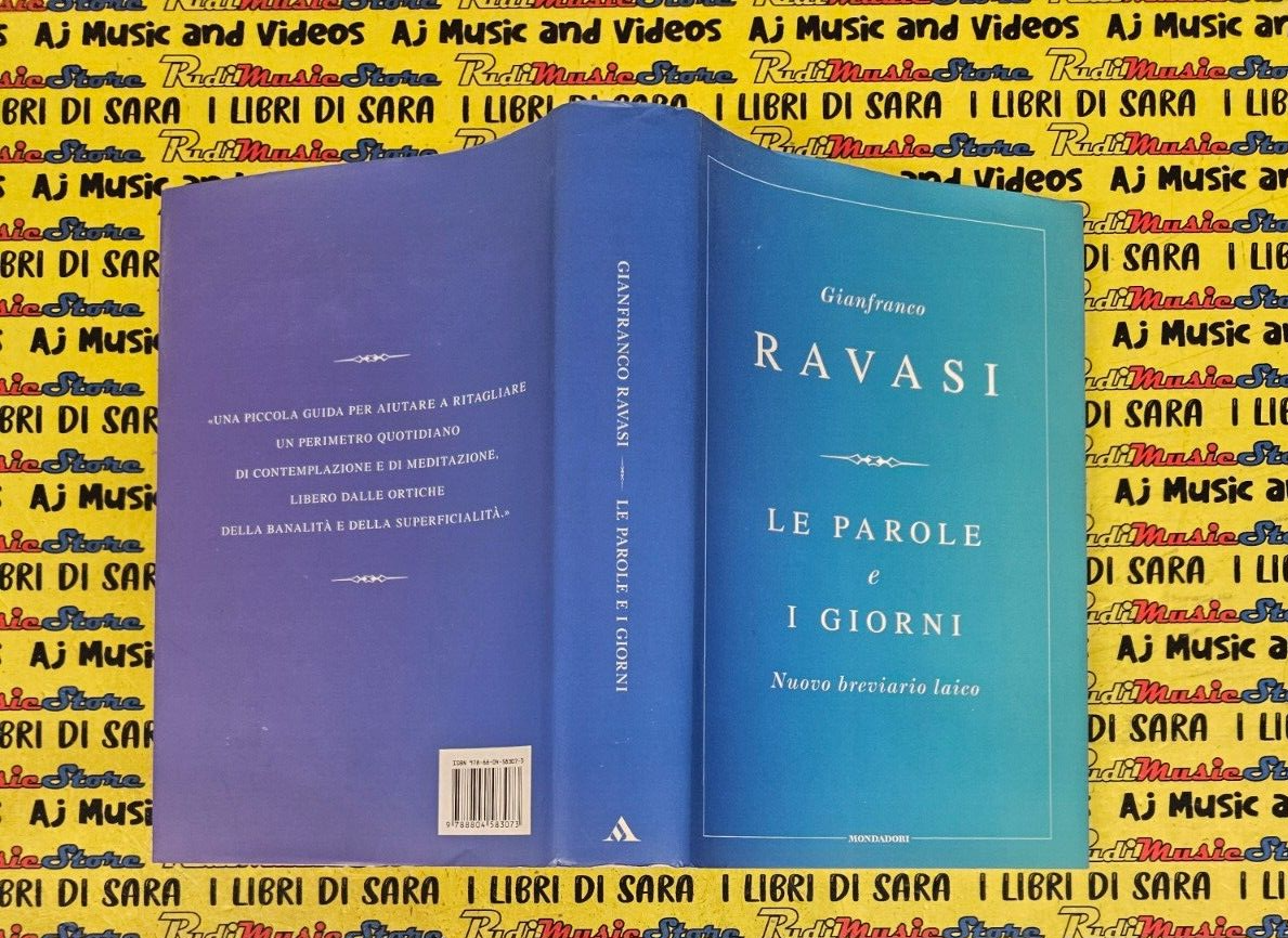 Book Libro LE PAROLE E I GIORNI gianfranco ravasi 2008 MONDADORI (A30 ...