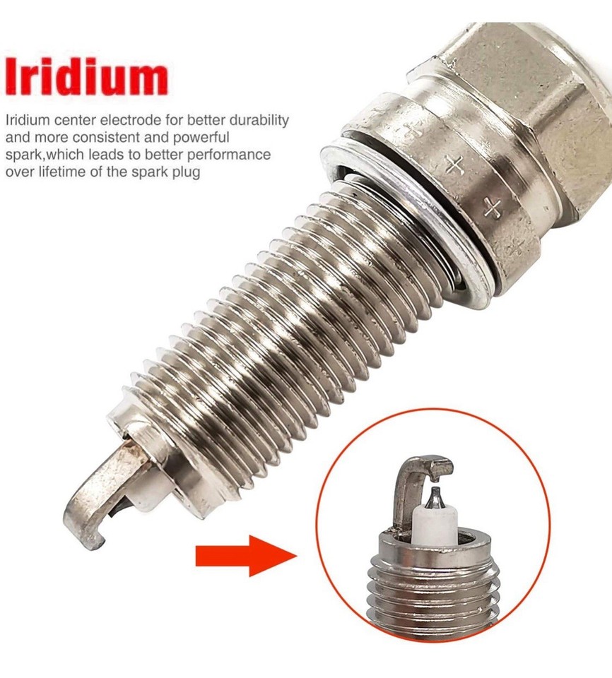 OEM Genuine Iridium Spark Plugs 1884711160 QTY:4 for Hyundai Sonata ...