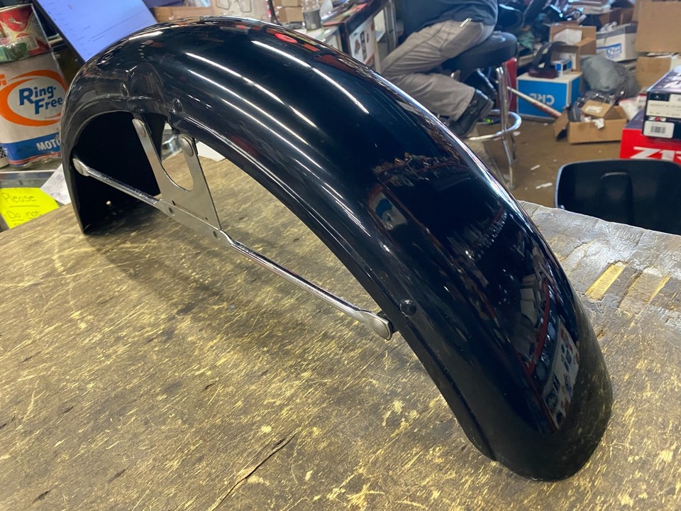 OEM Front Fender Harley FX Shovelhead Superglide Low Ride Ironhead ...
