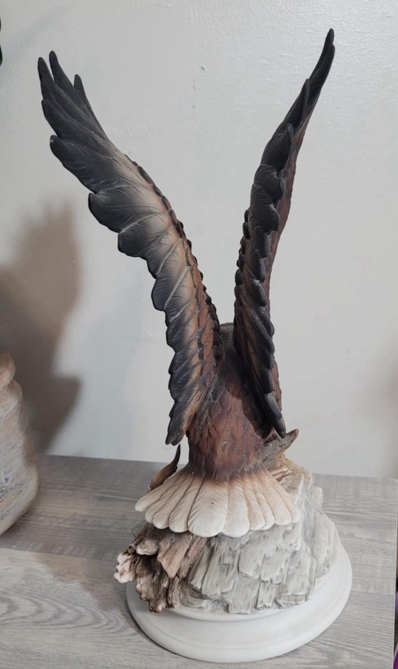 VTG Bald Eagle Homco Masterpiece Porcelain Figurine 1979 Home Interior ...