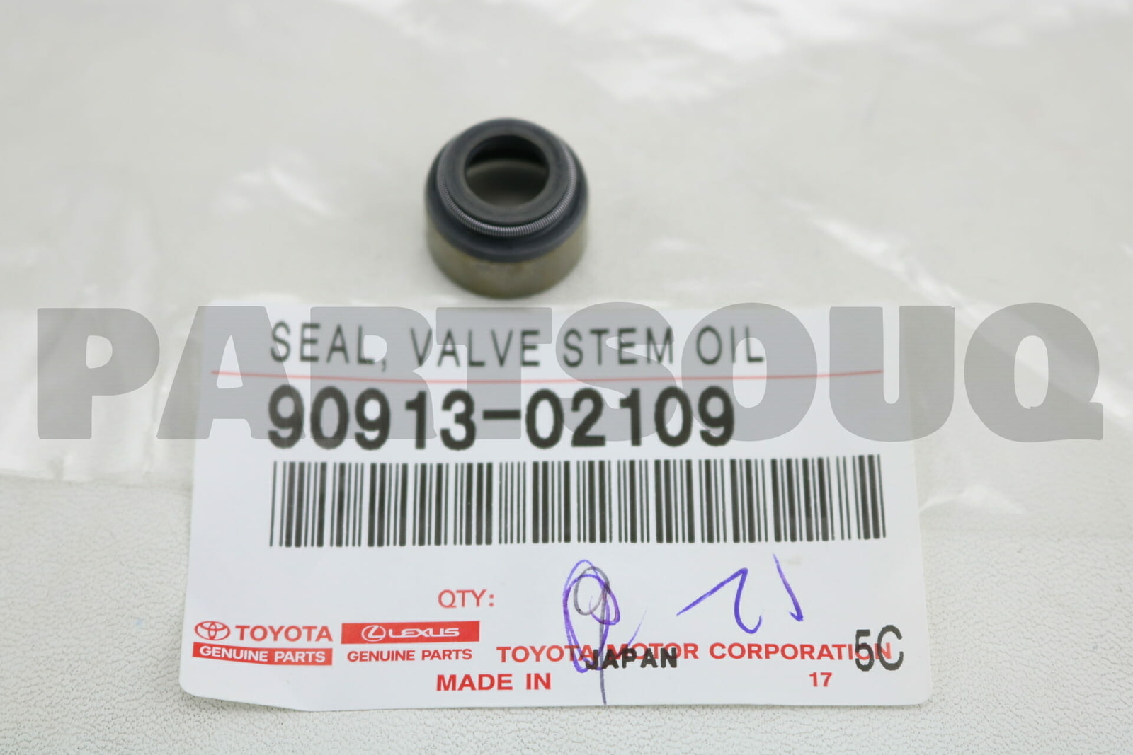 9091302109 Genuine Toyota SEAL OR RING, O(FOR VALVE STEM OIL) 90913 ...