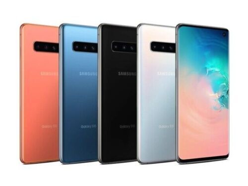 Samsung Galaxy S10 SM-G973U - 128GB & 512GB (Unlocked) LCD Shadow 100% ...