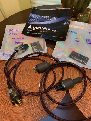 AgPur PROTOTYPE Silver Power Cable PC18 1.5M | eBay