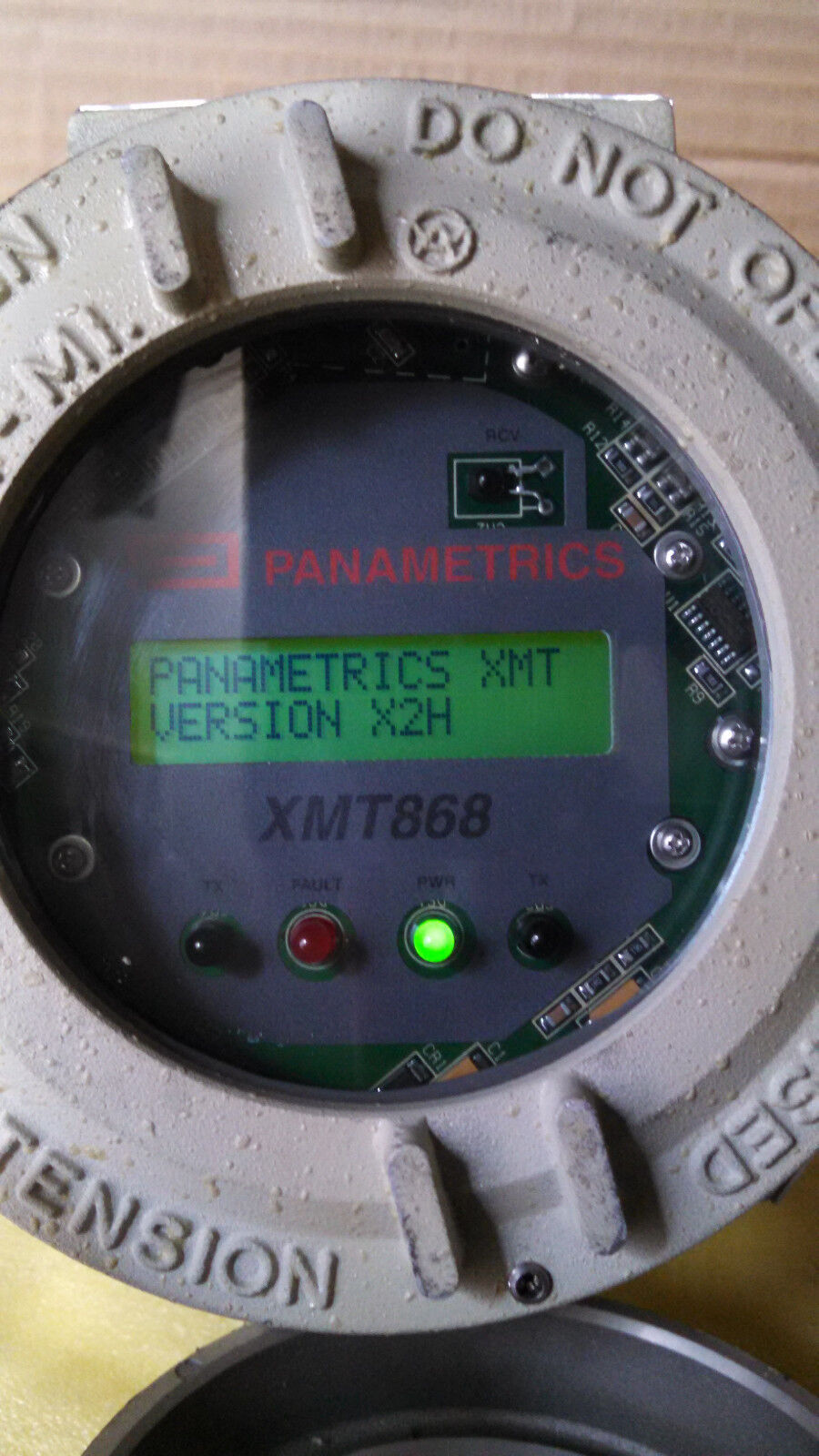 Fanuc XMT868 Ultrasonic Flow Meter Liquid Controller Transducer ...