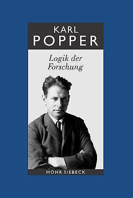 Karl R. Popper-Gesammelte Werke Ser.: Logik der Forschung by Karl R ...