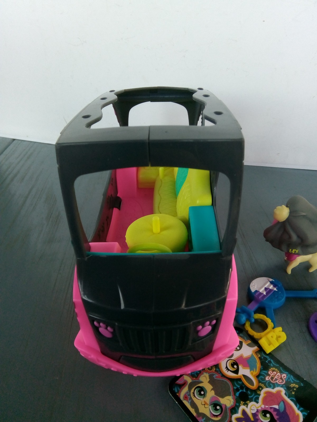 LITTLEST PETSHOP limousine bus ROCK Candyjam 3 LPS 3348 3349 3350 ...