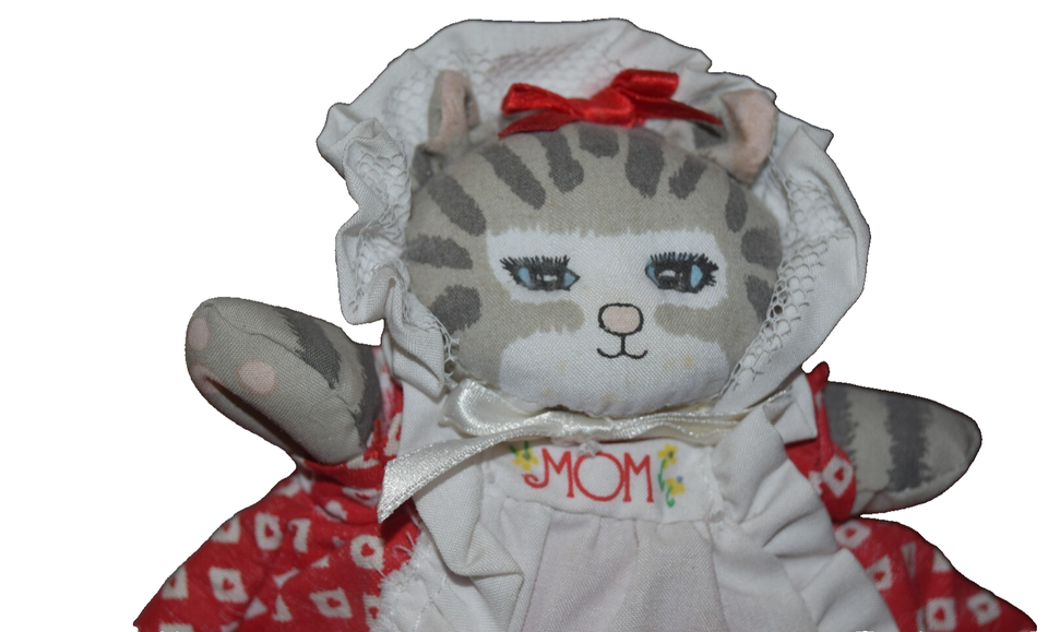VTG Applause Dustyn Schear Dolly Mom Plush Stuffed Kitty Cat Cloth | eBay