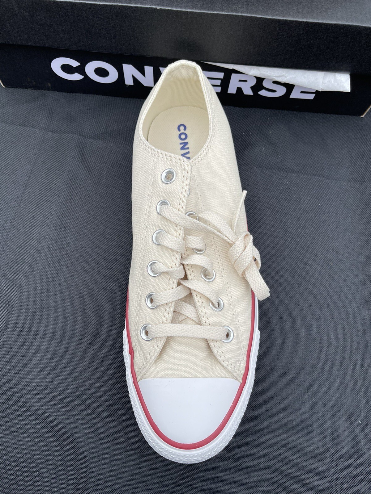Converse Unisex Men 8 Women 10 CTAS OX Natural Ivory 159485C Shoes New ...