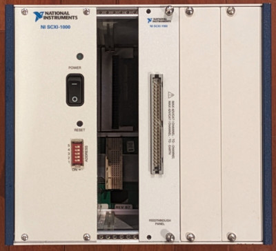 National Instruments NI SCXI-1000 4 Slot AC Chassis + SCXI-1180 + SCXI ...