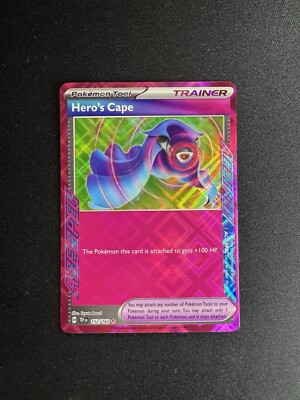 Pokémon TCG Hero's Cape SV05: Temporal Forces 152/162 Holo ACE SPEC ...