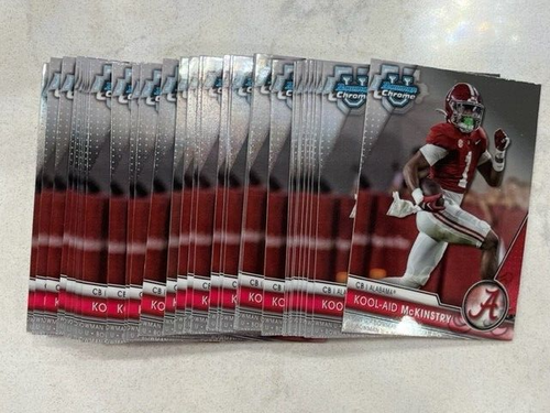 Lot (32) KOOL-AID MCKINSTRY Alabama 2023 Bowman University 1st Chrome ...
