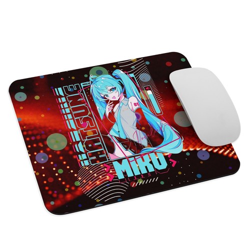 Hatsune Miku Vocaloid - Mouse Pad NEW 9.5" x 7.75" Non Slip Gaming ...