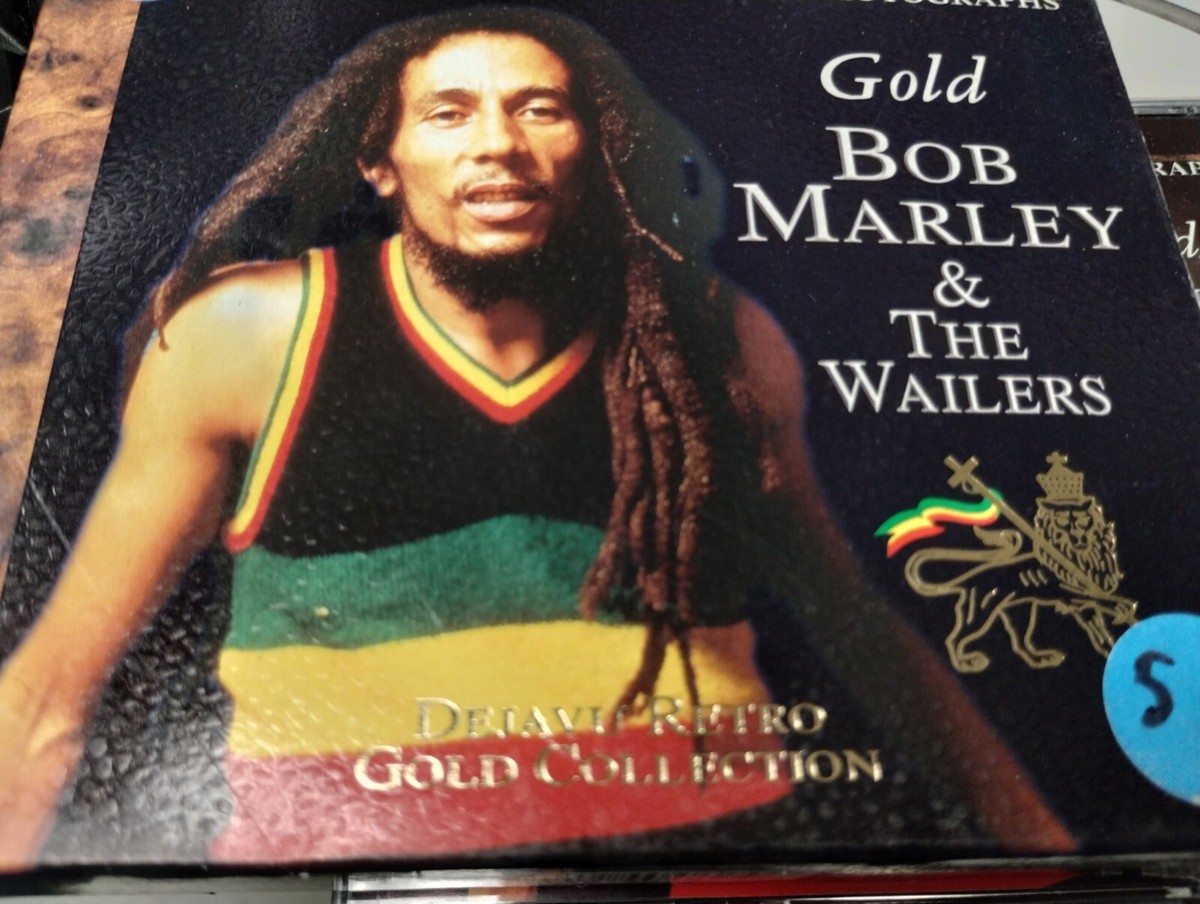 Bob Marley And The Wailers Gold Album Cover
