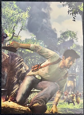 Nathan Drake Uncharted Video Game Poster | eBay