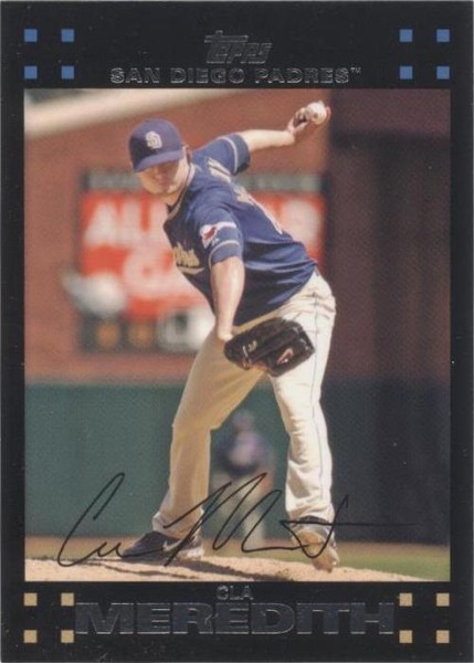 2007 Topps - #191 Clay Meredith for sale online | eBay