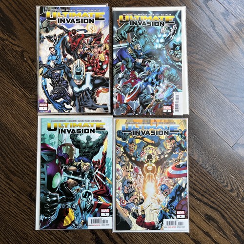 Ultimate Invasion 1 2 3 4 Complete Comic Lot Set of 4 Hickman First ...