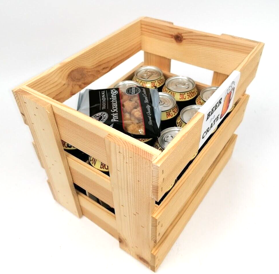 Banks Mild In A Crate - 12 x 500ml Cans of Mild Ale in a Wooden Crate ...