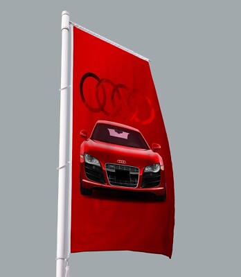Audi RS Coupe Car Banner Flag 3x5 ft Garage Automobiles Vertical | eBay