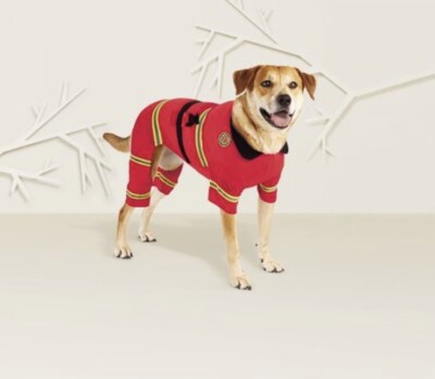 NEW Hyde & Eek Boutique Fireman Fire Fighter FireFighter Dog Costume ...