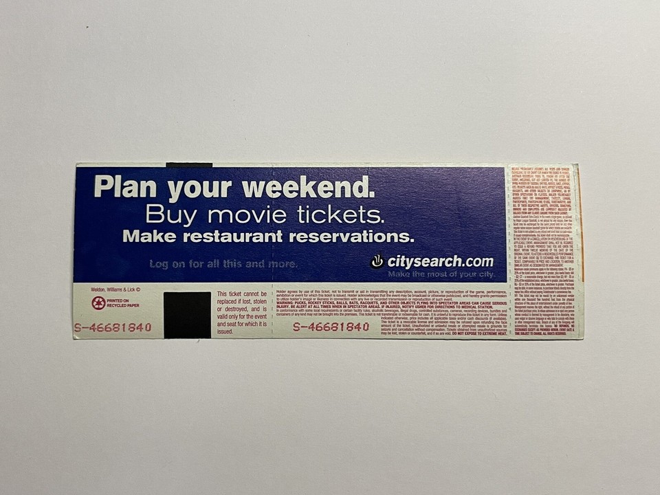 2002 NBA Playoffs Ticket - Detroit Pistons vs. Toronto Raptors - Round ...