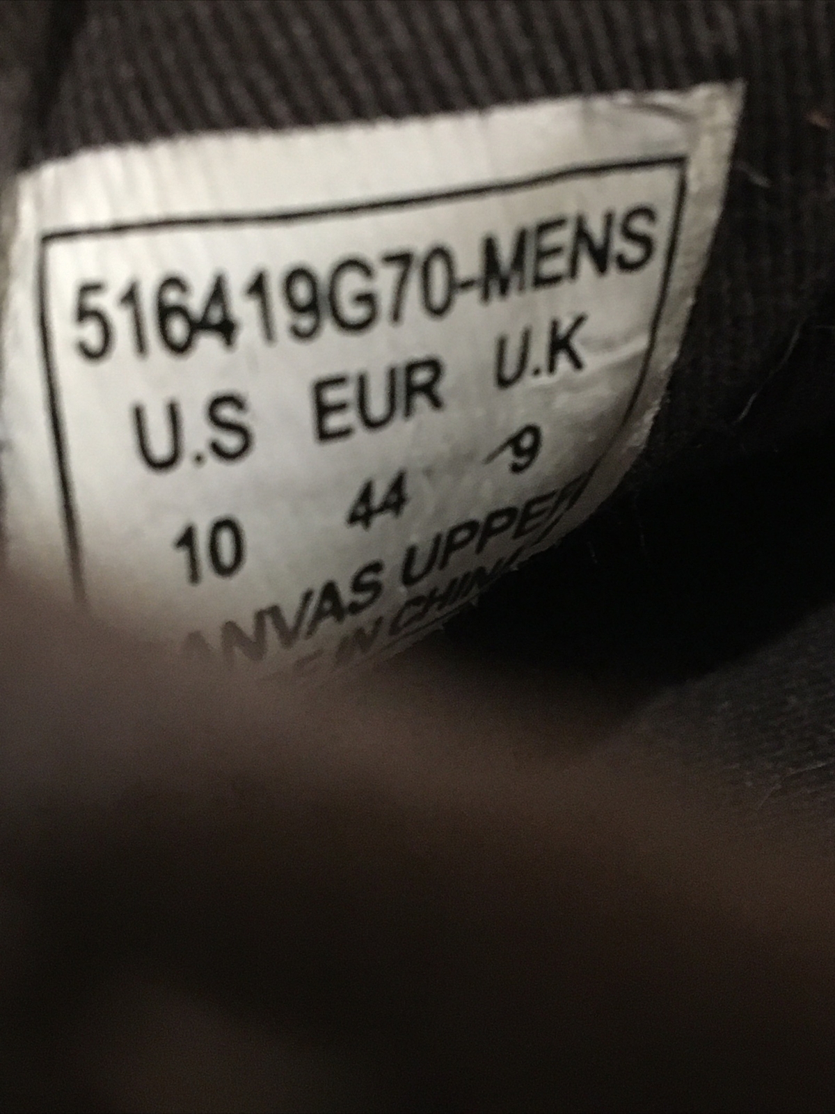 LEVI'S Men's Size 10 Sneakers Gray Canvas Tennis Shoes Jordy Skate ...