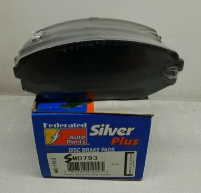SMD793 Federated Auto Parts Silver Plus Semi Metallic Disc Pads MD793 ...