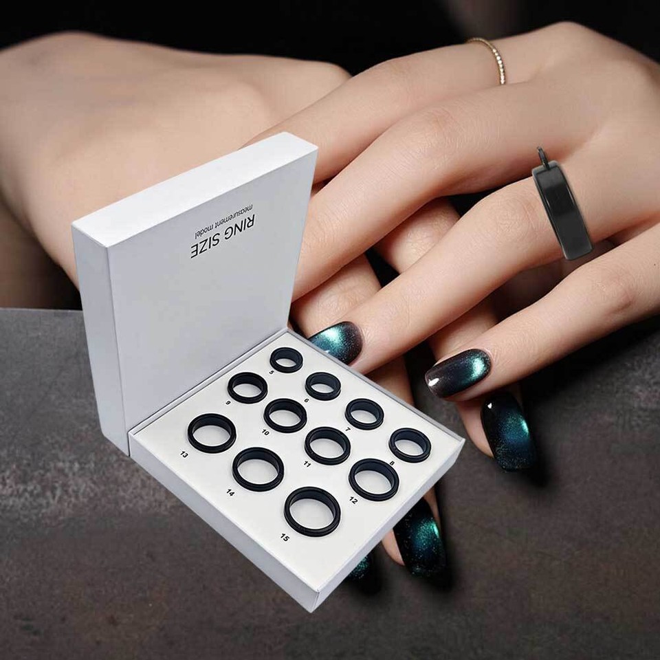 Smart Ring Sizing Kit Sizes 5-15 Ring Measurement Tool for Measure Size ...